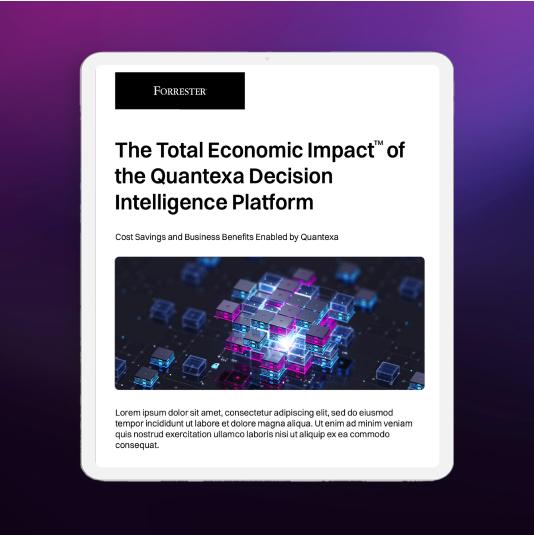 Decision Intelligence Platform - Quantexa